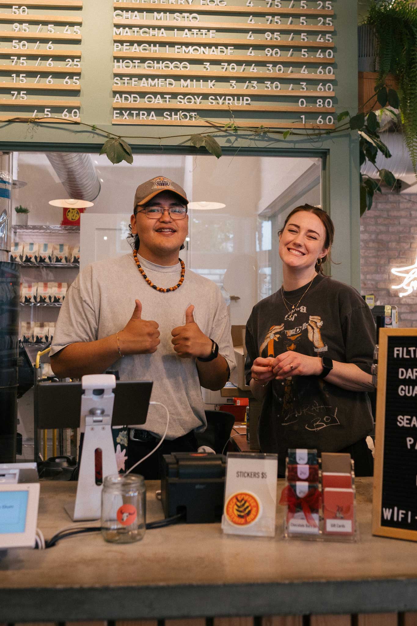 Smoking Gun Coffee's Cafe Menu